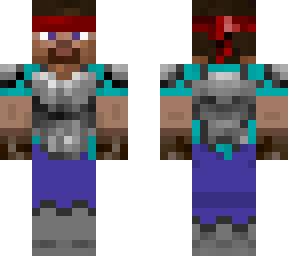 Armoured Steve | Minecraft Skin