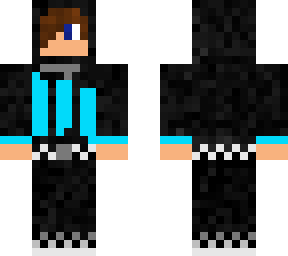 Blue moderator | Minecraft Skin