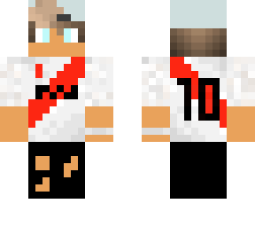 Camiseta De River Plate | Minecraft Skin