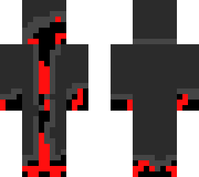 creepy red man | Minecraft Skin