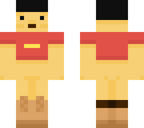 pooh in da timbs | Minecraft Skin