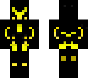 The Yellow Knight Skin | Minecraft Skin