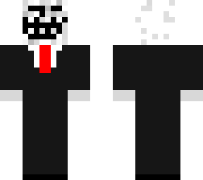 troll face | Minecraft Skin