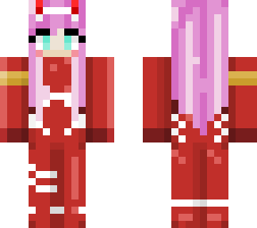 Zero Two- 002 | Minecraft Skin