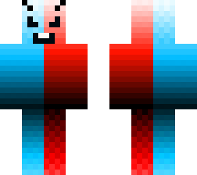 fire and ice demon | Minecraft Skins