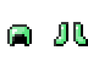 Minecraft Emerald Helmet