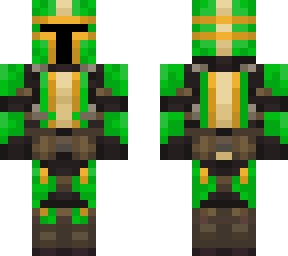 Green Armour Soldier | Minecraft Skin
