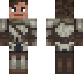 Knight No Helmet | Minecraft Skins