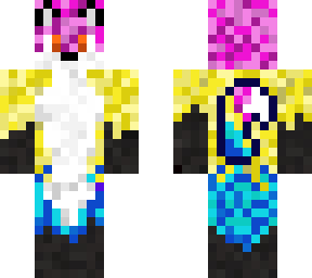 Pan Pride Fox | Minecraft Skin