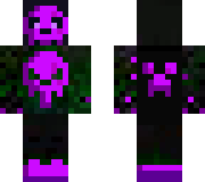 Purple Skull | Minecraft Skins