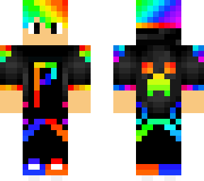rainbow boy | Minecraft Skin