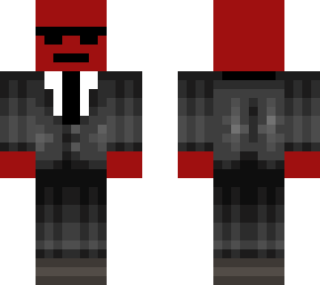 Red Suit | Minecraft Skin