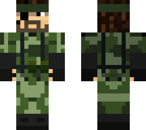 metal gear solid solid snake | Minecraft Skins