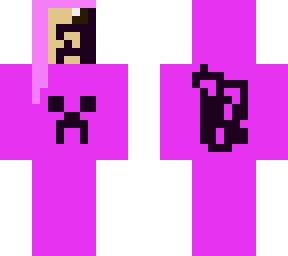 The pink demon | Minecraft Skin