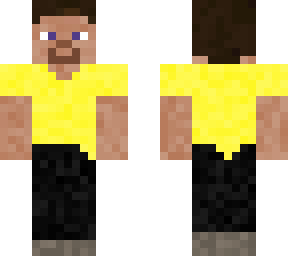 Yellow Steve | Minecraft Skins