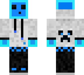 Blue slime | Minecraft Skin