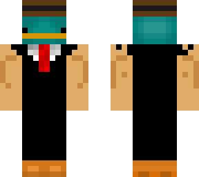 Buff Perry the Platypus | Minecraft Skin