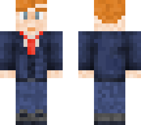 buisnes roux | Minecraft Skin