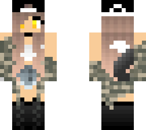 Military Girl | Minecraft Skin
