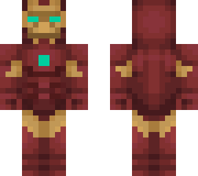 Tony stark iron man (avengers 2012) | Minecraft Skin