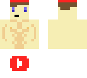 Buff youtube boy | Minecraft Skin