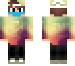 anime boy with mask | Minecraft Skins