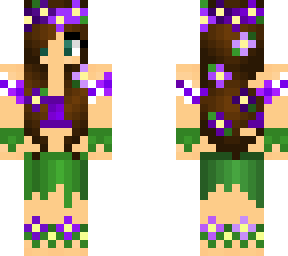 hula girl | Minecraft Skin