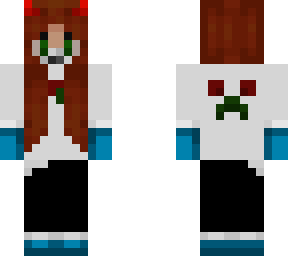 Infected Girl | Minecraft Skin