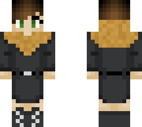 Long fur coat | Minecraft Skin