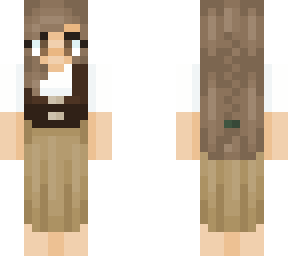 Medieval peasant girl | Minecraft Skin