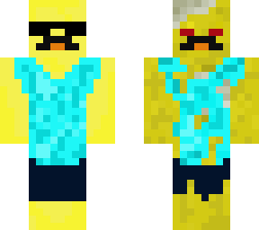 w/ Mumbo mustache | Minecraft Skin