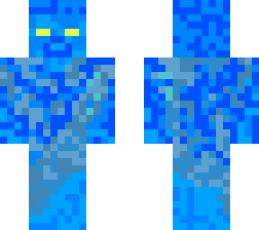 Water Steve part of Elemental Steve | Minecraft Skin