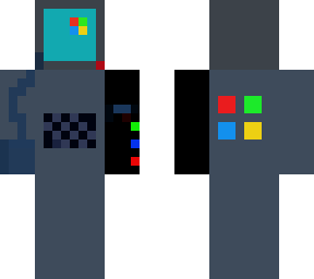 Windows 7 Nostalgia PC | Minecraft Skin