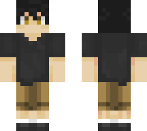 Black Shirt | Minecraft Skin