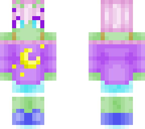 Cute Alien Girl! | Minecraft Skin