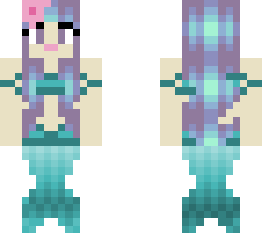Cute Mermaid 2 | Minecraft Skin