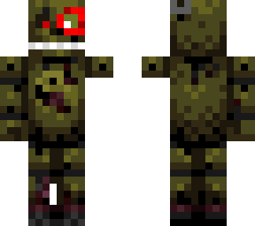 Damaged Springtrap | Minecraft Skin