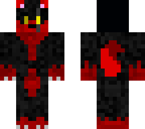 Experiment -143- The Void Fox | Minecraft Skin