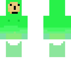 Mully Green Toothbrush | Minecraft Skin