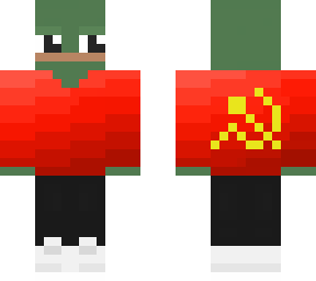 Soviet Pepe | Minecraft Skin