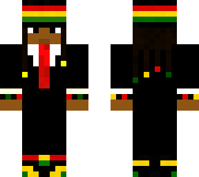 bob marley | Minecraft Skins