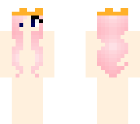 Cake Hat w/ Pink Hair Base | Minecraft Skin