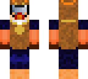 foxcraft w/ armour v1 | Minecraft Skin