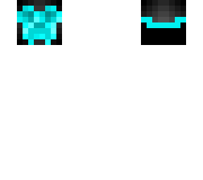 Neon Blue creeper Head Base | Minecraft Skin