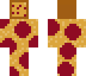 Pizza Head | Minecraft Skin