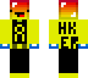 Rainbowtota X HKER | Minecraft Skin