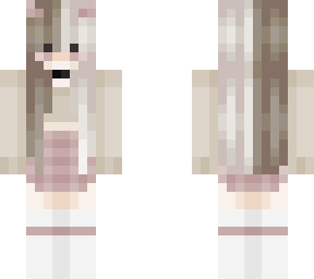 red and white | Minecraft Skin