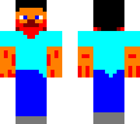 8Bit Steve Minecraft Skins