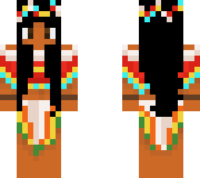 Aztec Girl | Minecraft Skin