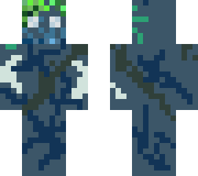 Blue demon | Minecraft Skin